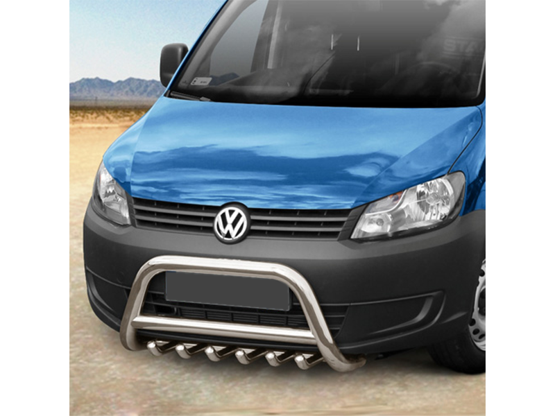 Frontbügel VW Caddy ab 2010 Edelstahl